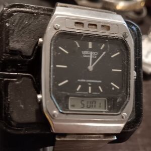 Seiko | Accessories | Vintage Seiko Alarm Chronograph H249569 Stainless ...